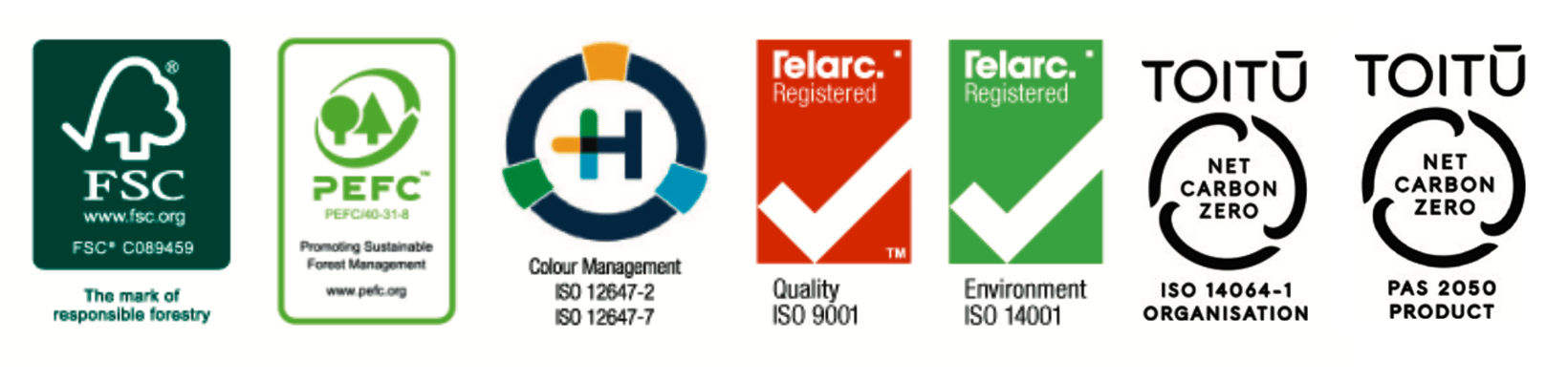 NZ's Most Sustainable Printer | Credentials | SCG